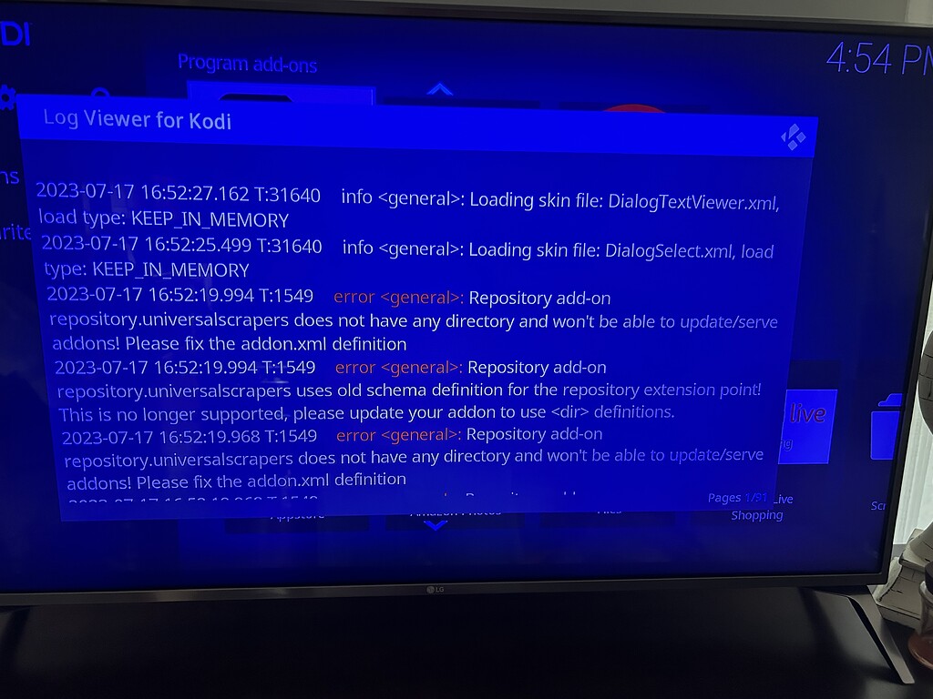 Error for universal resolver - Kodi - TROYPOINT Insider