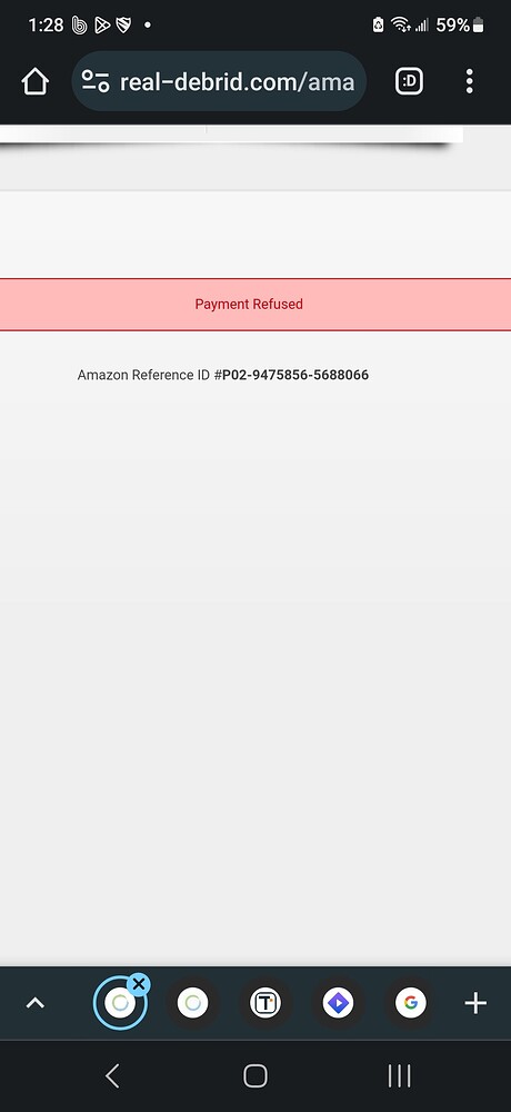 Real Debrid payment issues - Streaming Devices / Hardware - TROYPOINT ...