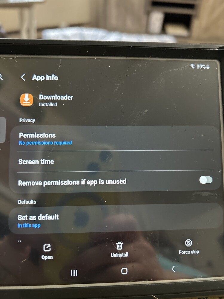 Storage permission on Downloader - Phones & Tablets - TROYPOINT Insider