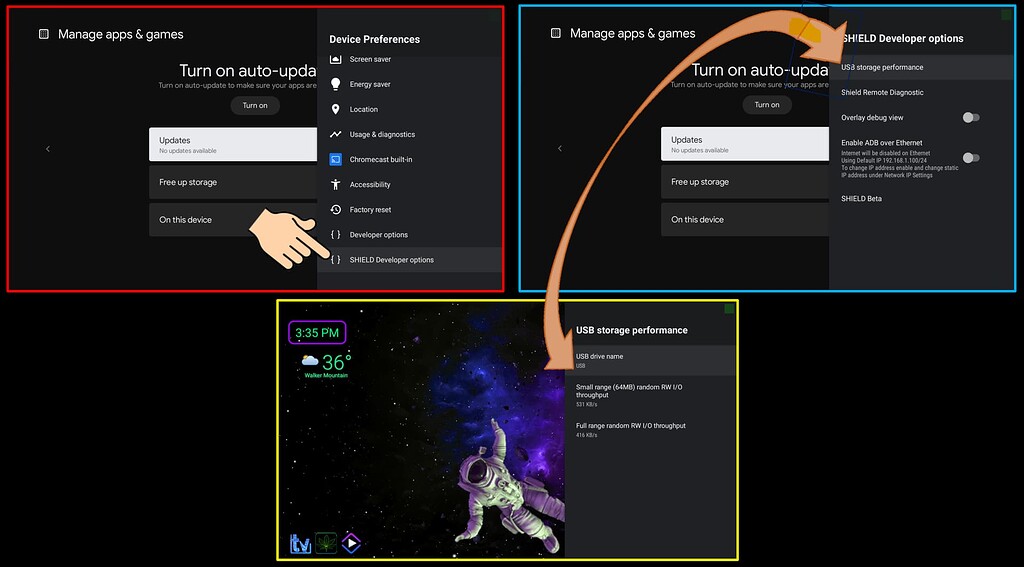 Did you know there are 2 Developer Options on a Shield Pro? - Streaming ...