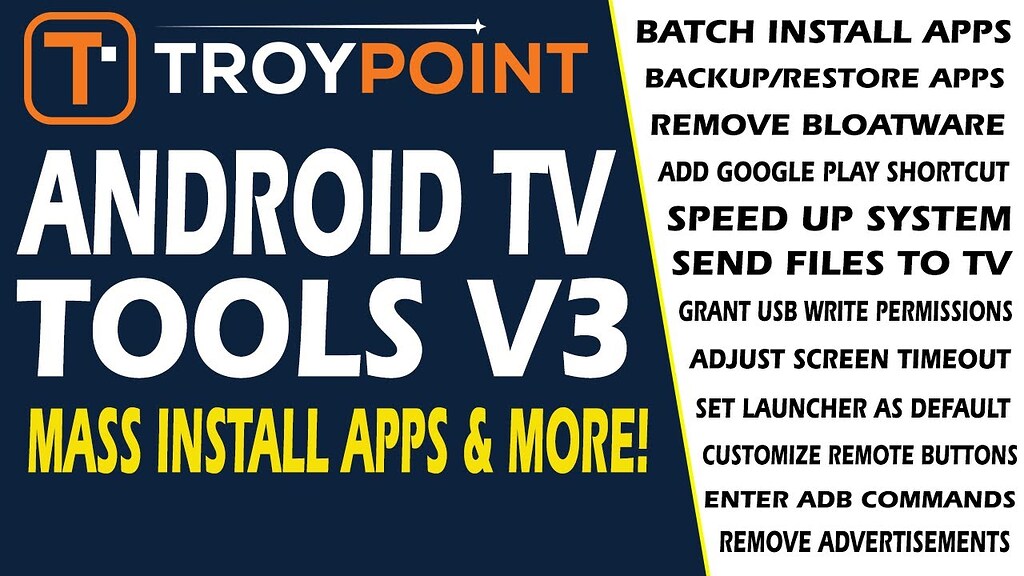📺 Android TV Tools V3 Setup Tutorial - TROYPOINT.com Posts - TROYPOINT ...