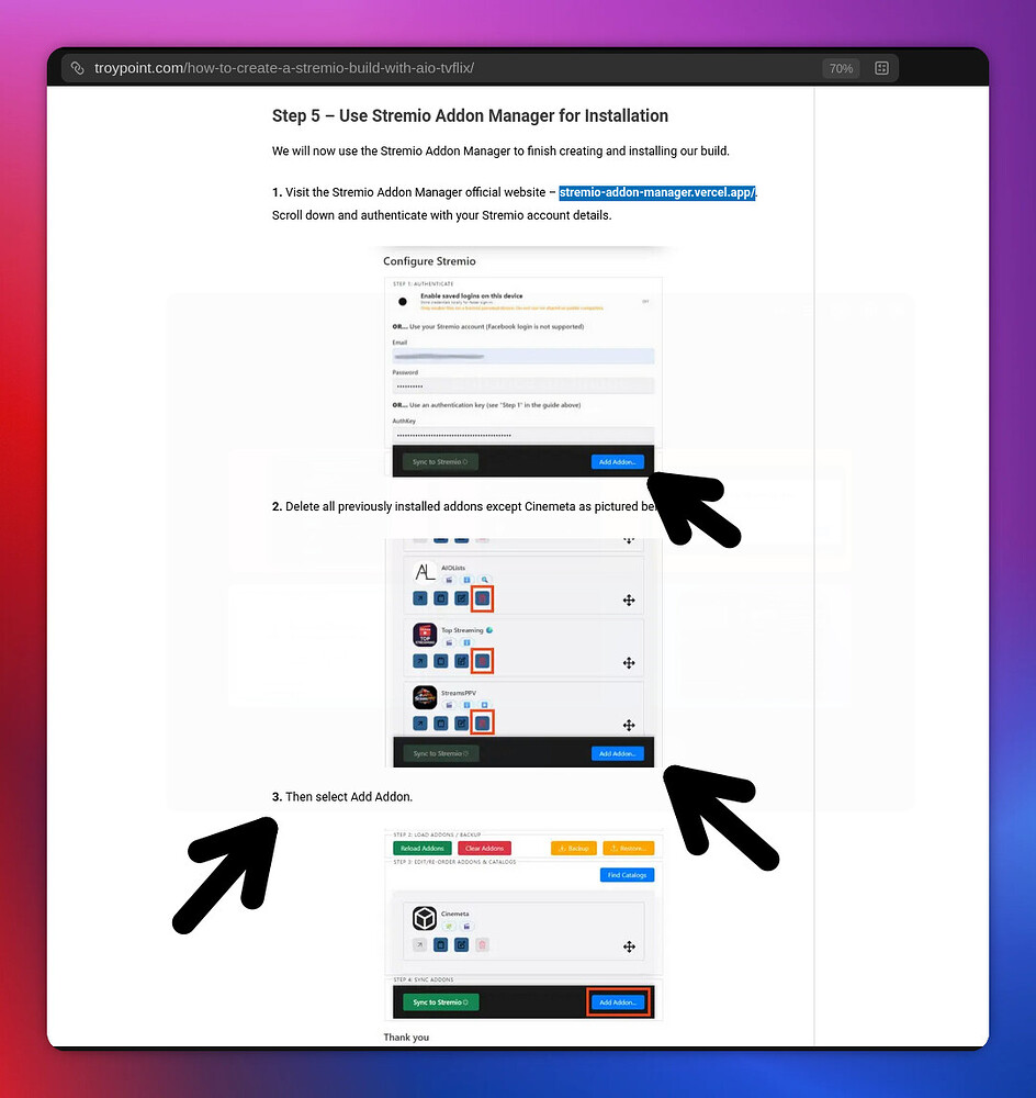 How to Create a Stremio Build with AIO.TVFlix - TROYPOINT.com Posts ...