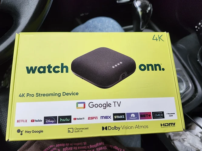 Blue box ONN 4K Pro or older yellow box 4K Pro-is there a difference - Streaming Devices ...