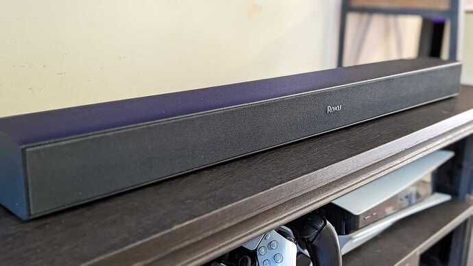Roku stepping up their game. Soundbar and streaming stick all in one ...