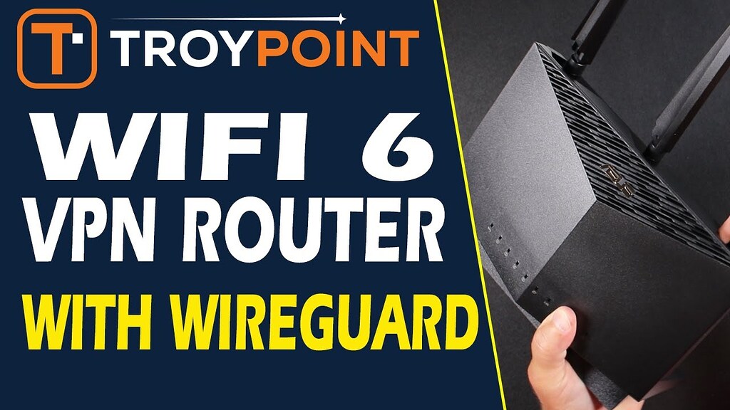 🔒 Best WiFi 6 WireGuard VPN Router Setup - Asus AX5700 (RT-AX86U PRO ...