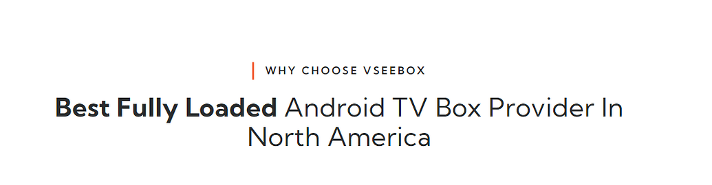 VSEEBOX... Different Models - Streaming Devices / Hardware - TROYPOINT ...